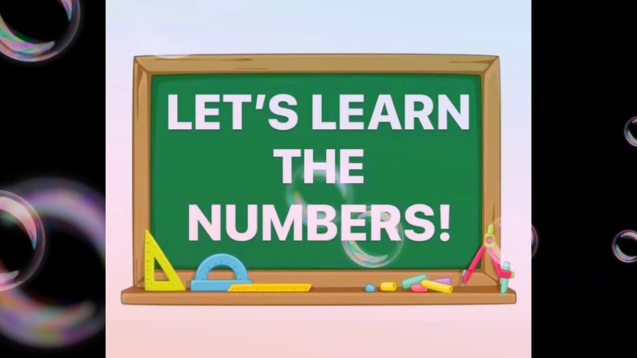 Números em inglês- Let’s learn the numbers! - YouTube