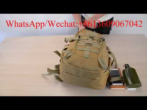 Tianmei camo camouflage tan military army hiking hunting travel bag waterproof tactical backpack