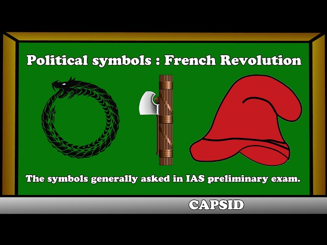 Political Symbols Of French Revolution Blue White Red
