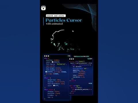how to create Mouse pointer on your website using html css javascript # ...