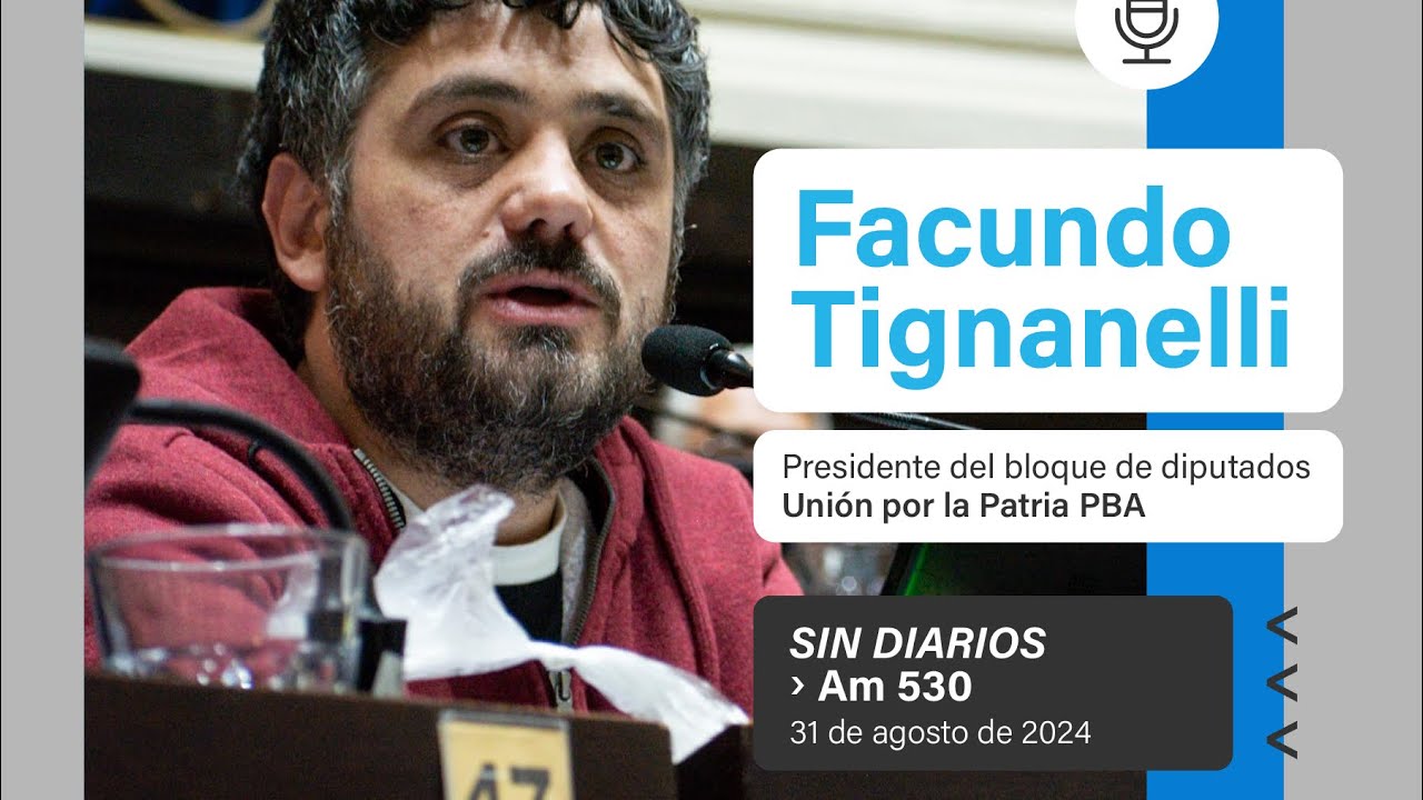 Facundo Tignanelli sobre el proyecto de equiparación de indemnizaciones ...