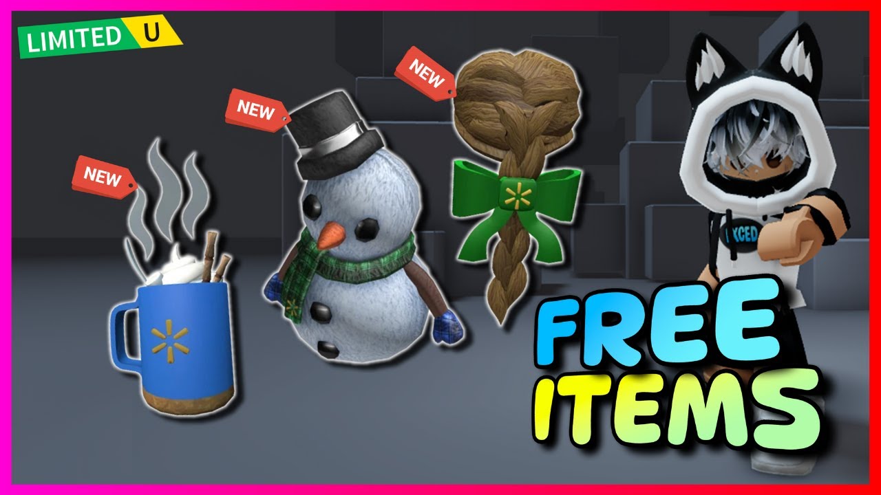 New FREE LIMITED UGC items 🔥😍, How to get FREE UGC LIMITED ITEMS ...