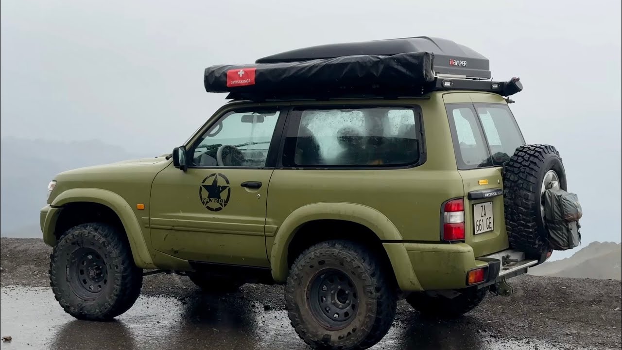 Nissan Patrol Overland - Risveglio sotto il diluvio a la Bonette - Day ...