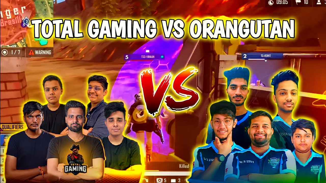TOTAL GAMING VS OG ELITE | 2 BEST FIRE POWER TEAM IN INDIA | 4 VS 4 ...