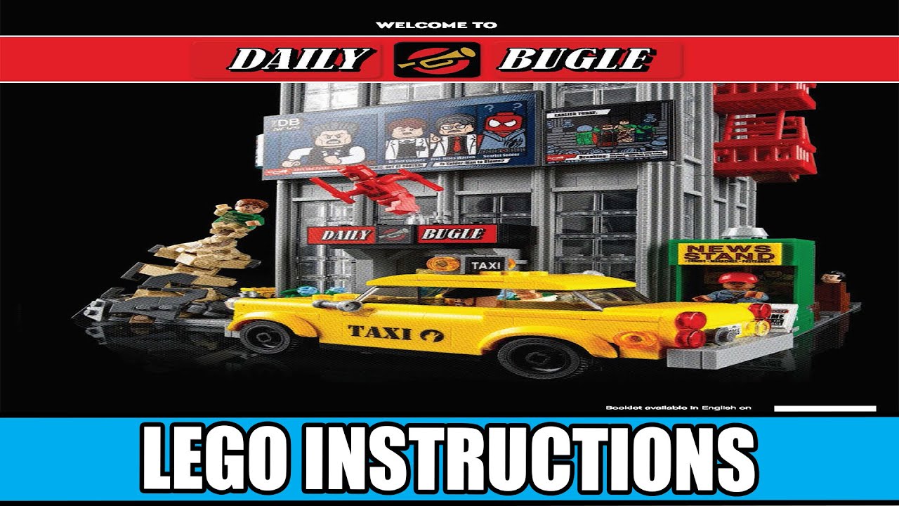 LEGO Instructions | Marvel | 76178 | Daily Bugle - YouTube