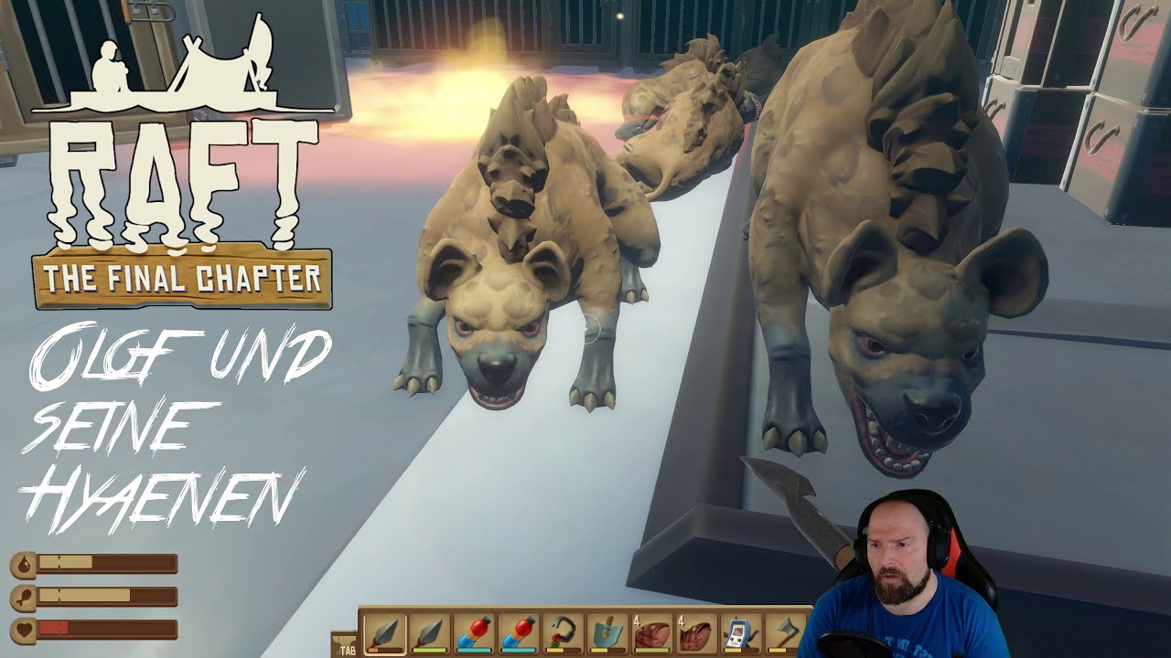 Raft The Final Chapter 🐬 |14| Olof schmeißt Bomben auf uns! Coop ...