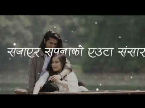 Baacha Bhayo timilai Mero lyrics song - (Our Wedding Song) - Jyotsna & Swoopna - YouTube
