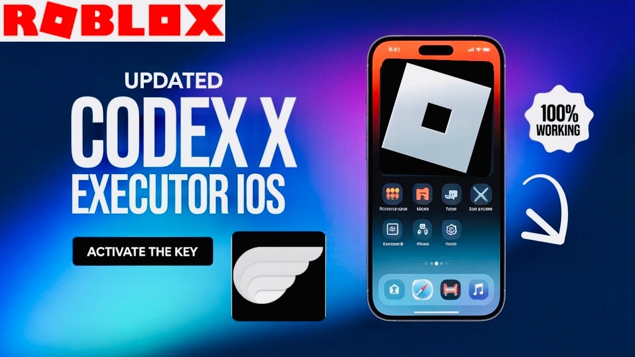 Download & Install Codex X Executor for Roblox on iOS | Activate Key on Codex X Executor on ...