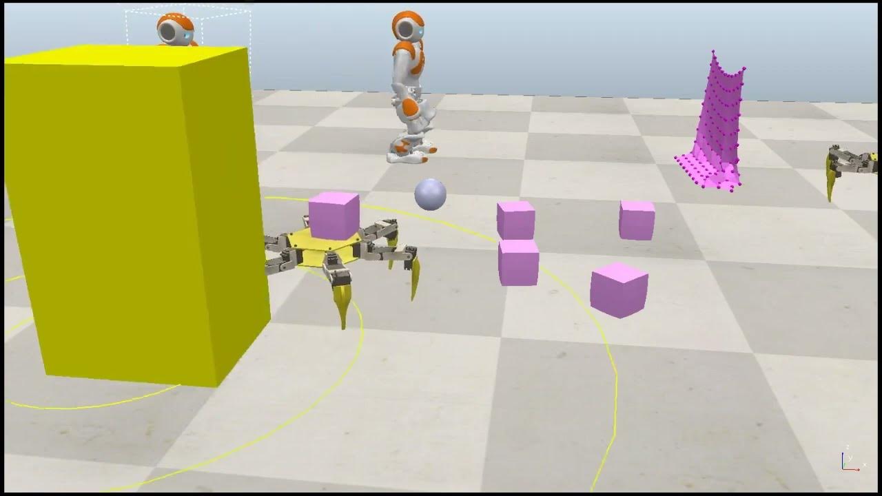 Robotics Simulator: MuJoCo in CoppeliaSim - YouTube