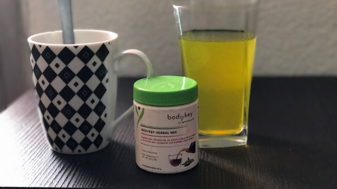 ¿Cómo preparar Té Bodykey Herbal Mix? - YouTube