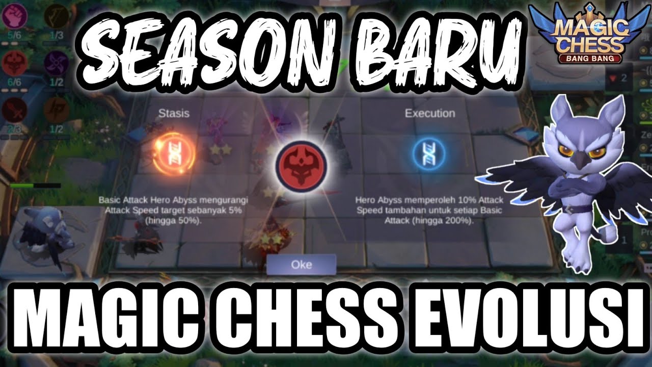 MAGIC CHESS EVOLUTION | Bisa pilih skill tambahan | SEASON BARU ...
