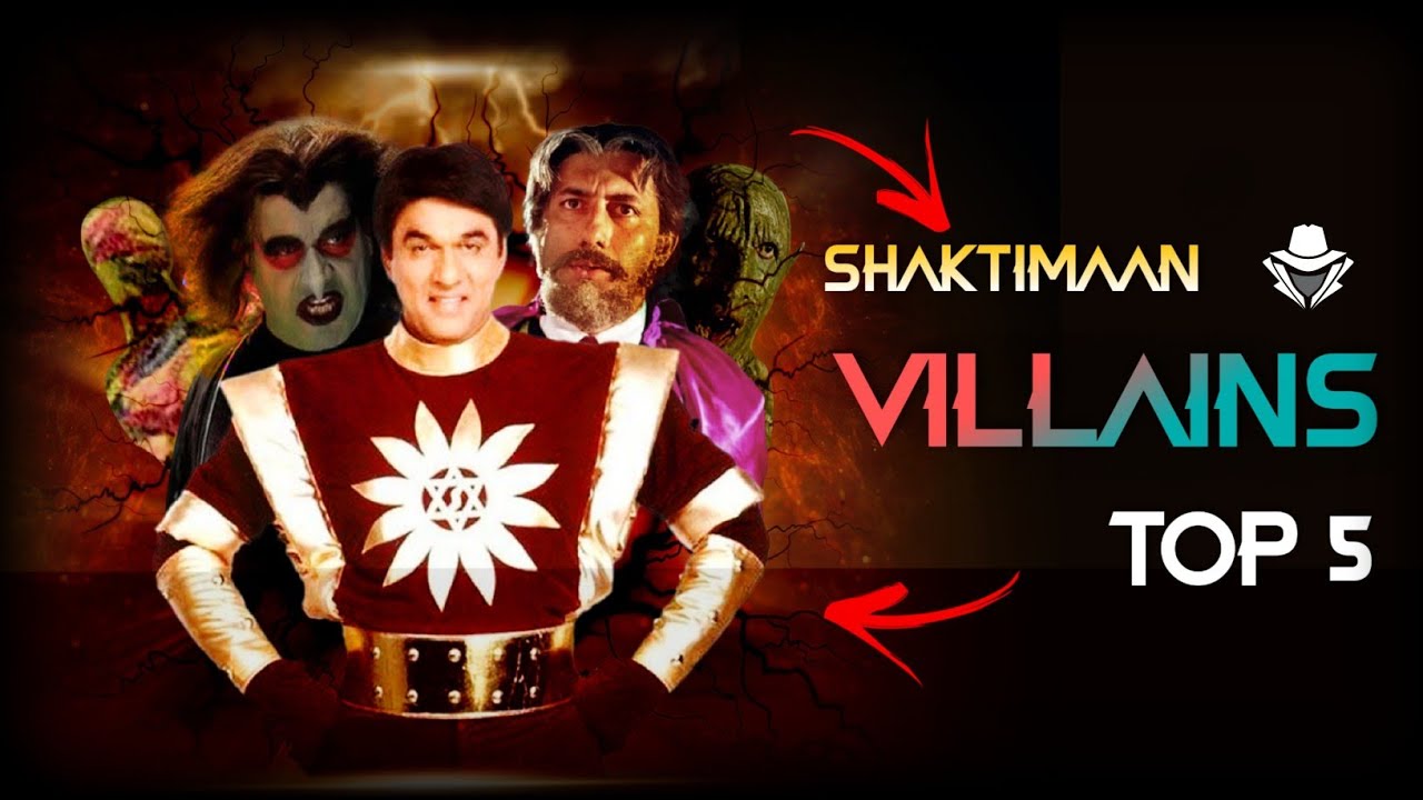 TOP-5 VILLAINS in Shaktimaan Universe!! - YouTube