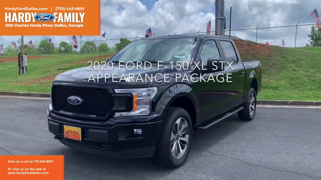 2020 Ford F-150 XL STX Appearance Package in Agate Black - YouTube
