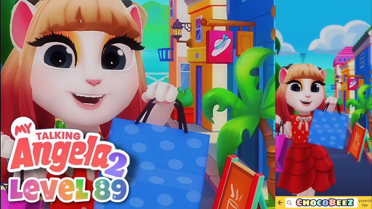 Level 89 - My Talking Angela 2 - YouTube