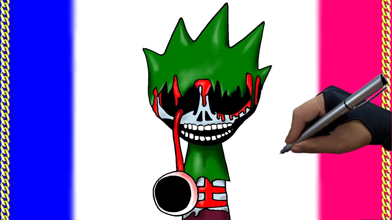 How To Draw Sprunki Phase 3 Owakcx - YouTube