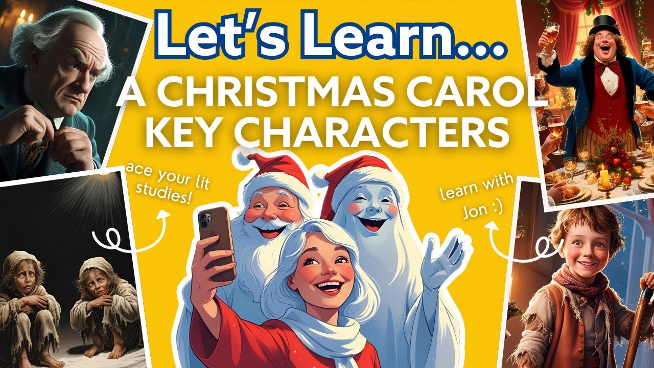 🎄 A Christmas Carol – Key Characters Explained! | GCSE English | Let’s ...