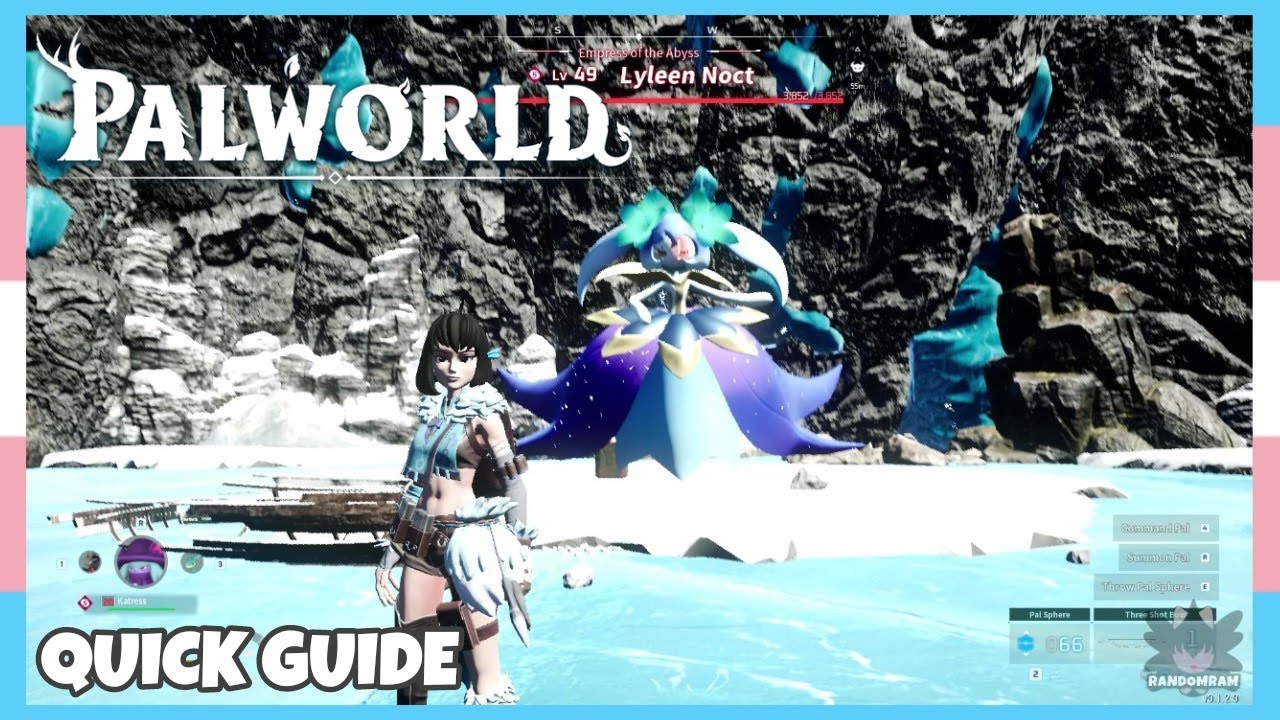 Where To Catch Alpha Lyleen Noct In Palworld | Location Quick Guide ...