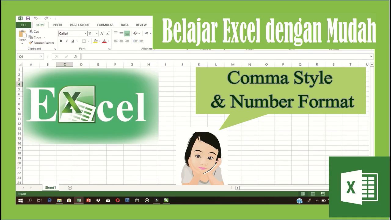 excel 7 Fungsi Comma Style Dan Accounting Number Format Cara excel 7 Fungsi Comma Style Dan Accounting Number Format Cara