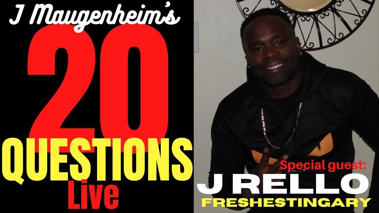 20 QUESTIONS LIVE with J RELLO (freshestingary) - YouTube