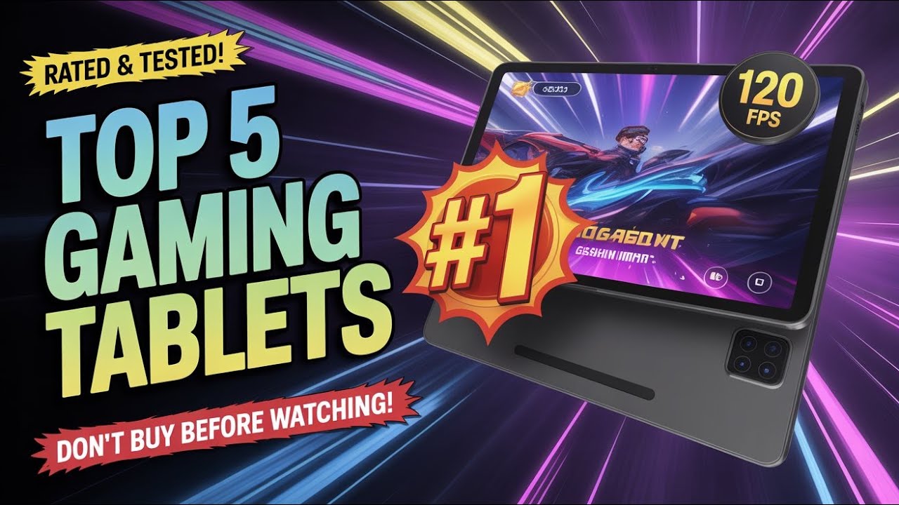 Your Next Gaming Obsession? The Top 5 Gaming Tablets of 2025 (Tested ...
