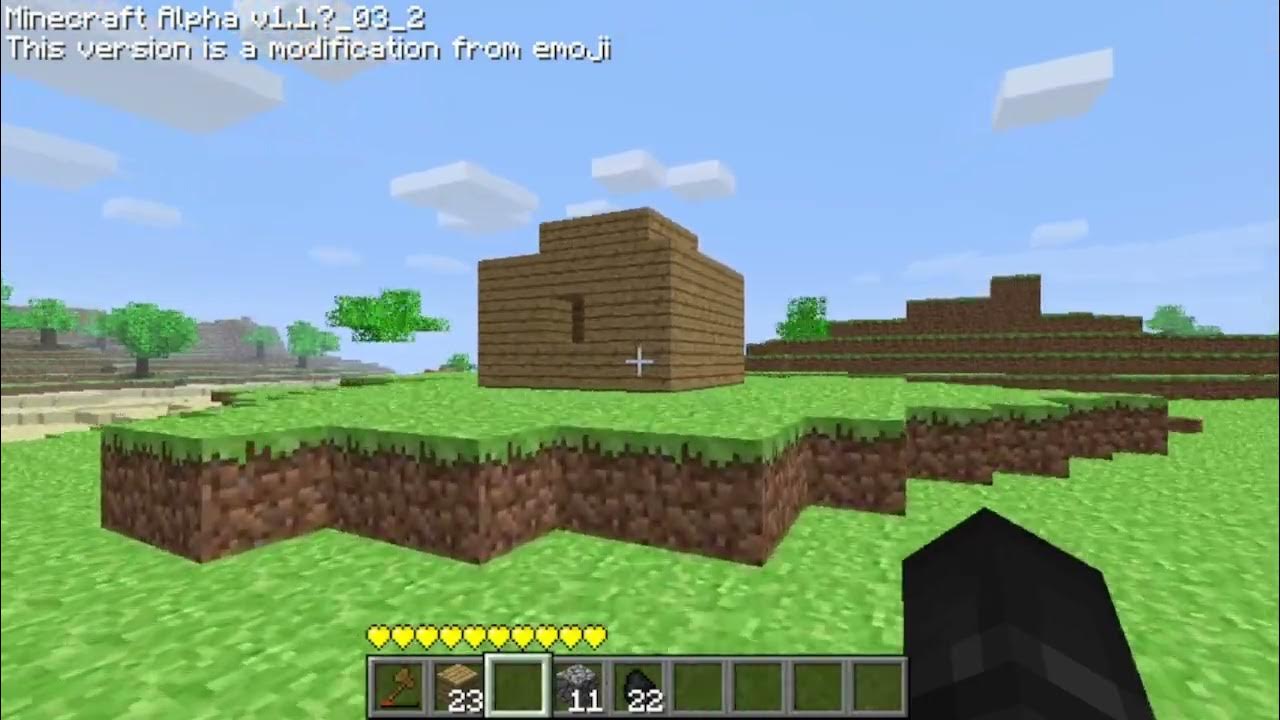 Minecraft Alpha 1.1.0_01, 1.1.?_02_1, 1.1.?_03_2, 1.1.?_05_04_1 ...