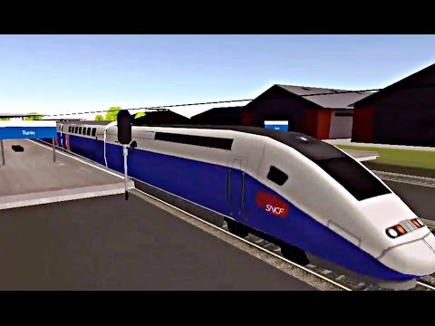 Euro Train Simulator - Quick Mode - Turin to Modane Using SNCF TGV ...