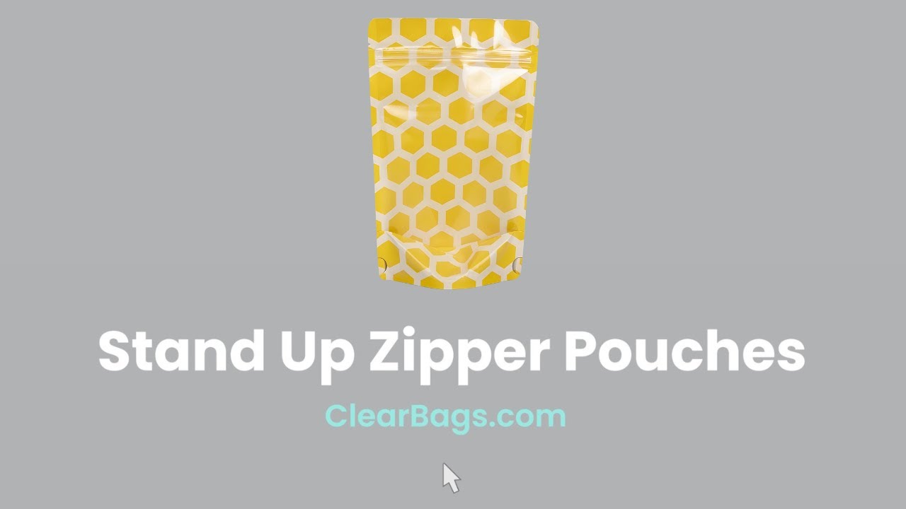 The ClearBags Zipper Pouch Collection: Where Style Meets Function - YouTube