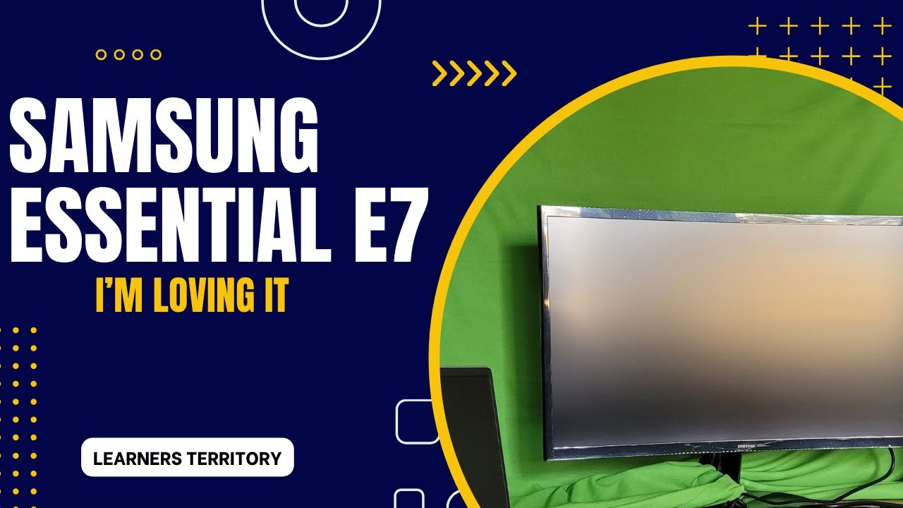 Samsung Essential Monitor E7 unboxing | Unboxing Video - YouTube