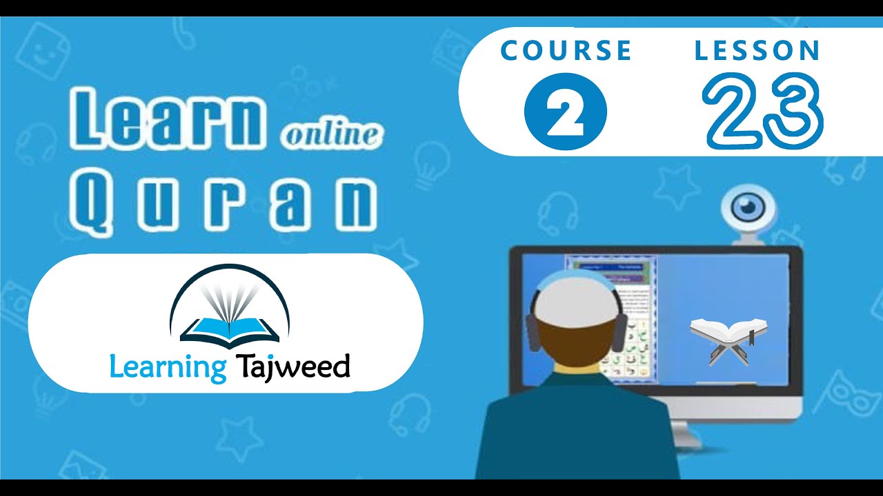 Course 2 - Lesson 23/29 | Long Madd Plus Tashdeed | Learn to Recite ...