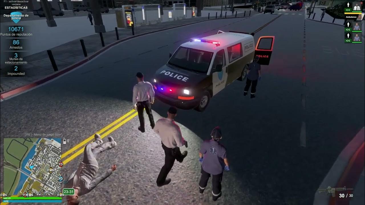 Flashing Lights SIENDO POLISIA TRASPORTANDO A CRIMINALES - YouTube