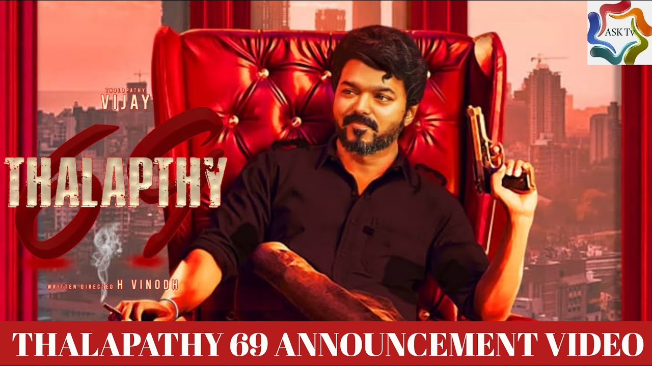 Thalapathy 69 Annoucement Promo | Thalapathy Vijay | H Vinoth | Anirudh ...