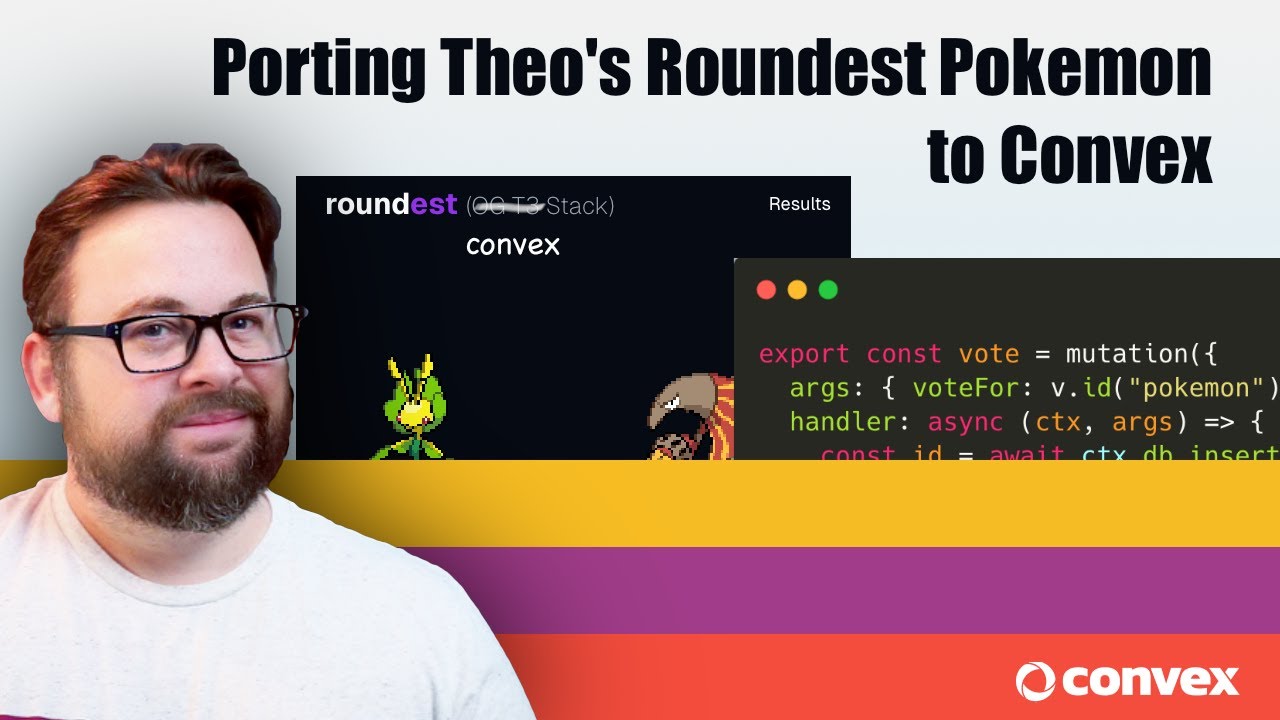 Porting Theo's T3 Stack Roundest to Convex - YouTube