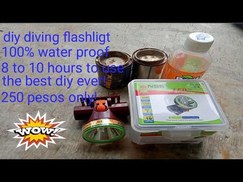 DIY DIVING FLASHLIGHT - YouTube
