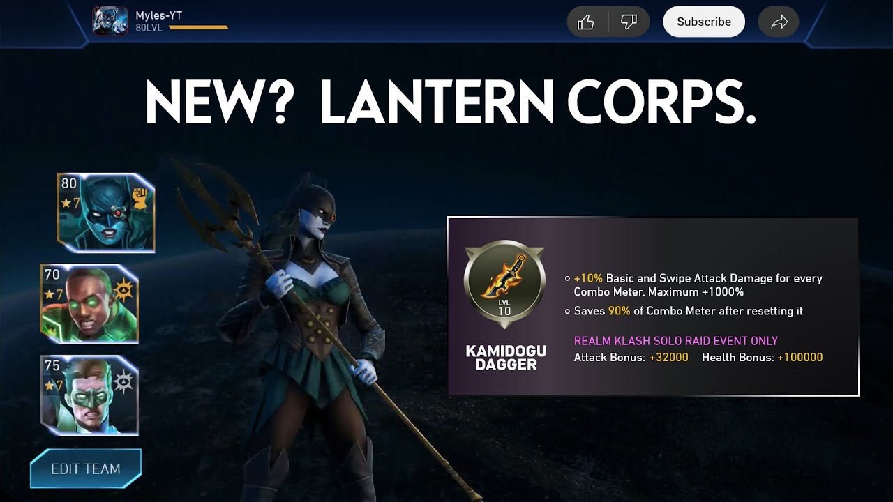 New Lantern Corps Team - Gameplay | Injustice 2 Mobile - YouTube