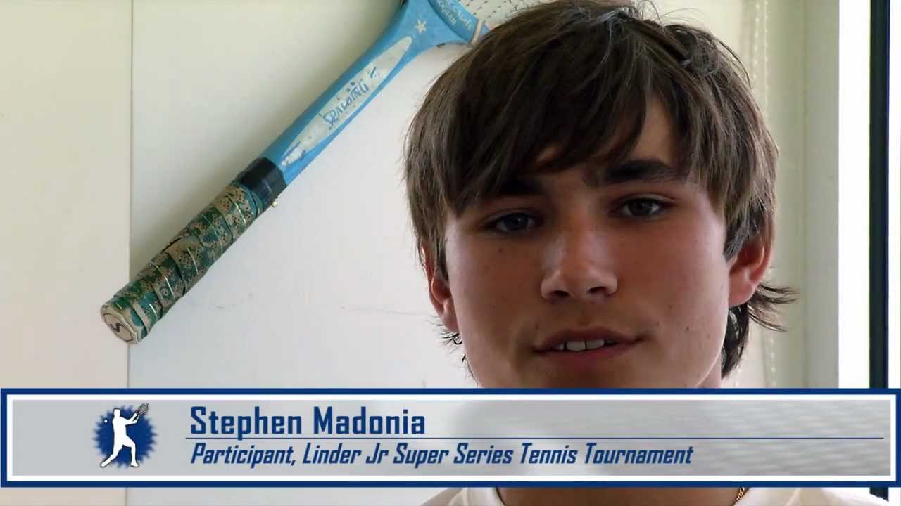 Sports Central - Linder Jr. Super Series Tennis Tournament - YouTube