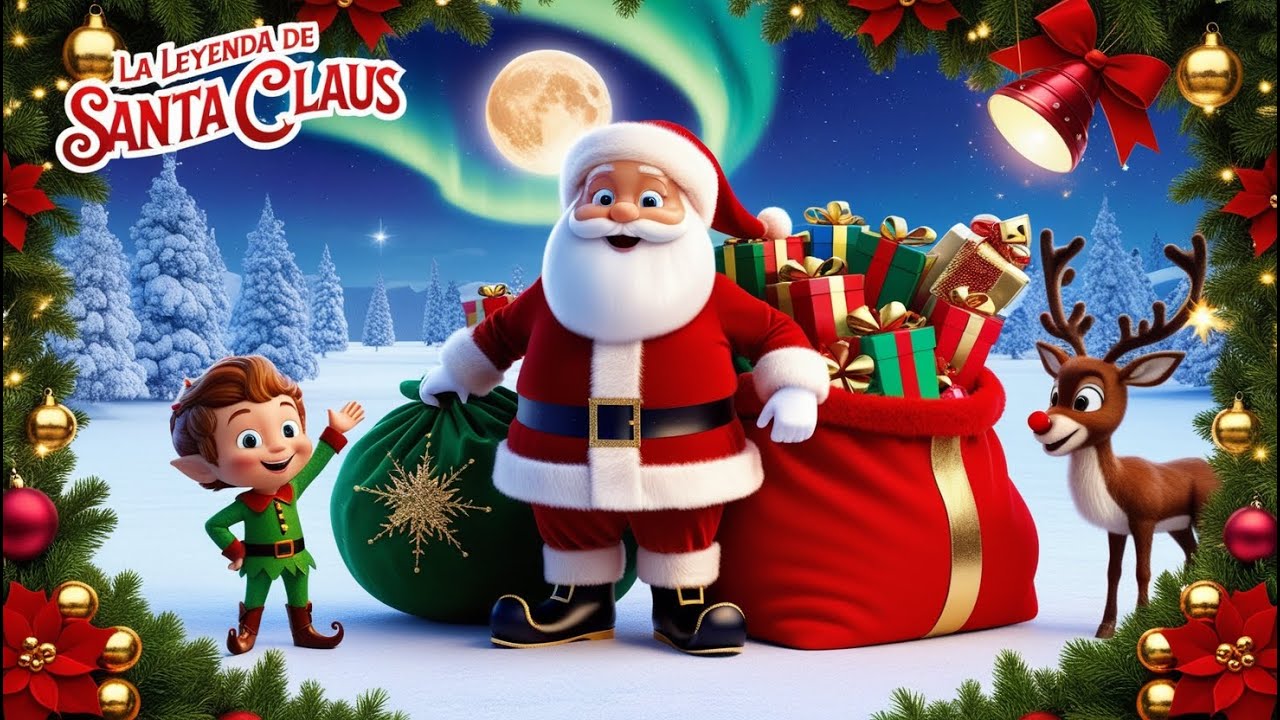 La Leyenda De Santa Claus, Una HIstoria Animada🎅 - YouTube