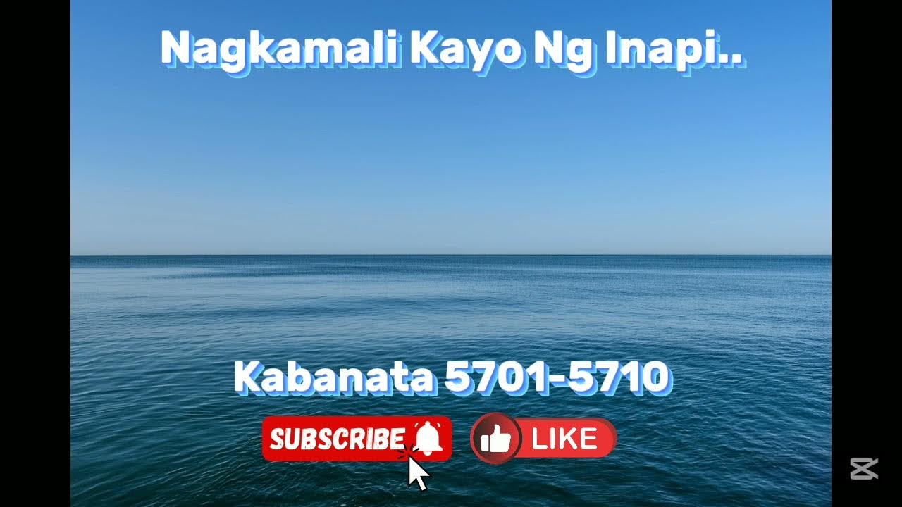 Nagkamali Kayo Ng Inapi..Kabanata 5701-5710 - YouTube