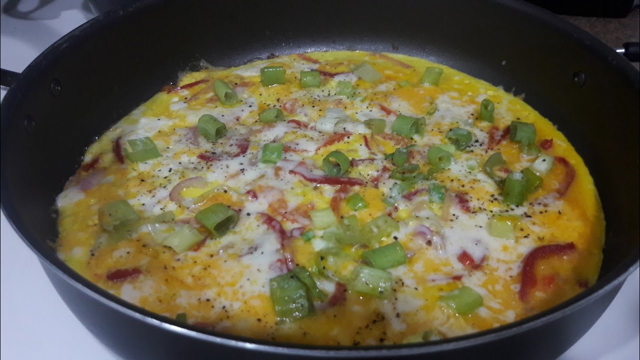 How To Make Cheesy Omelette - YouTube