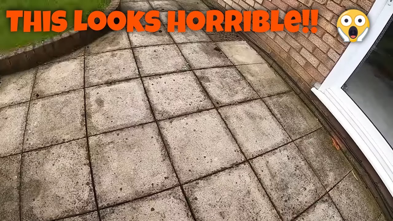Homeowner Worried His NASTY LOOKING PATIO Will Stop People Buying His ...