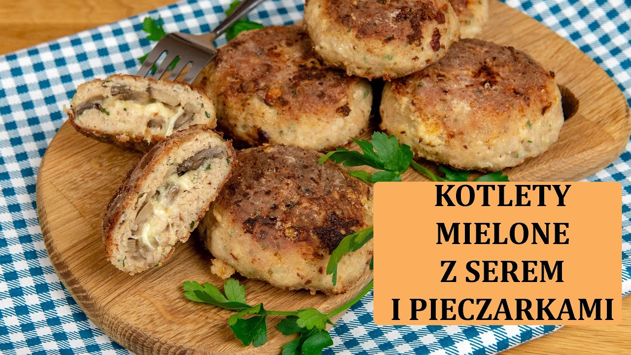 Kotlety mielone z serem i pieczarkami - rewelacyjny smak - YouTube