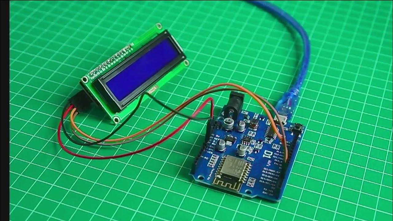 เขียนโปรแกรม Arduino แสดงผลจอ LCD :: WeMos D1 ESP8266 + LCD 16x2 - YouTube