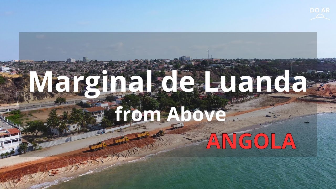 Nova marginal de Luanda (Obras na Corimba) | 4K Drone View | Do Ar ...