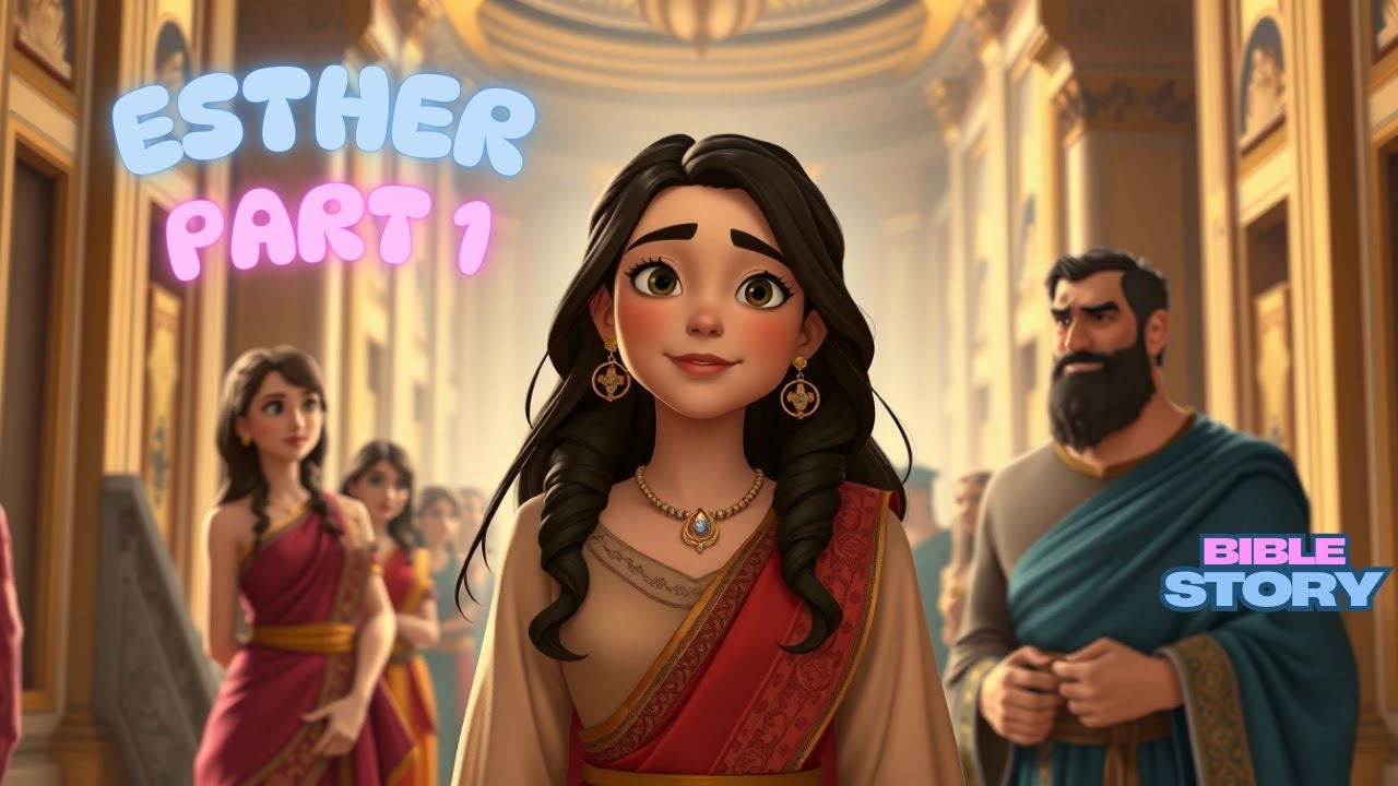 Esther Part 1 Animated Bible Stories - YouTube