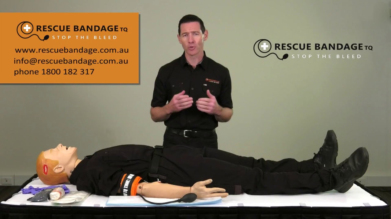 Rescue Bandage TQ Inflatable Tourniquet - YouTube