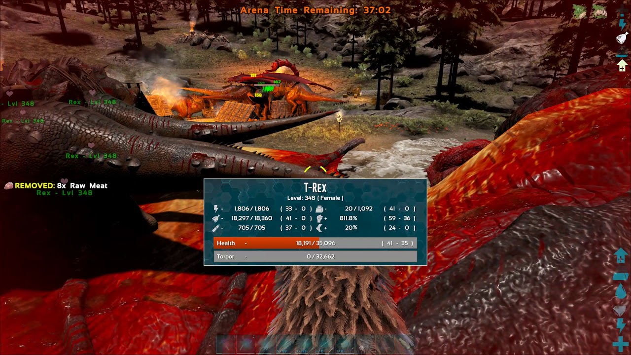 ARK - Alpha Dragon and Manticore - Solo - YouTube