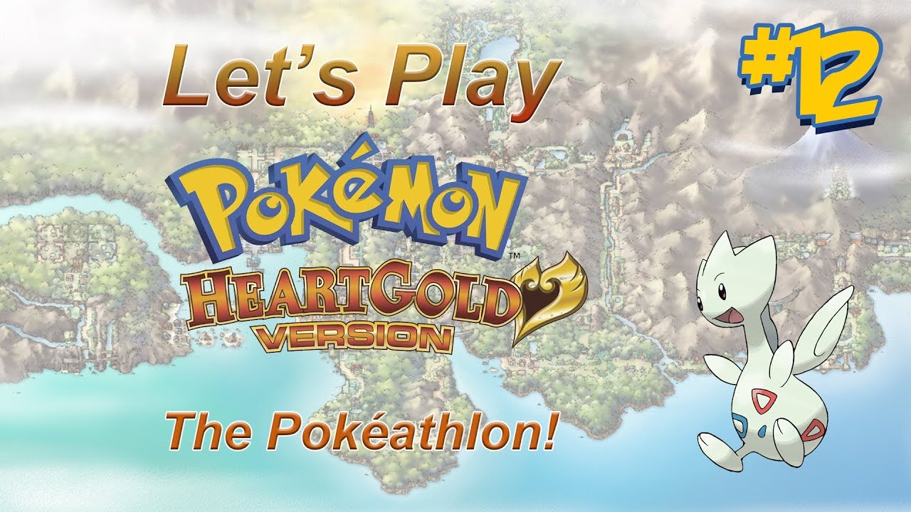 Let's Play Pokemon Heartgold, Episode 12: The Pokeathlon! - YouTube