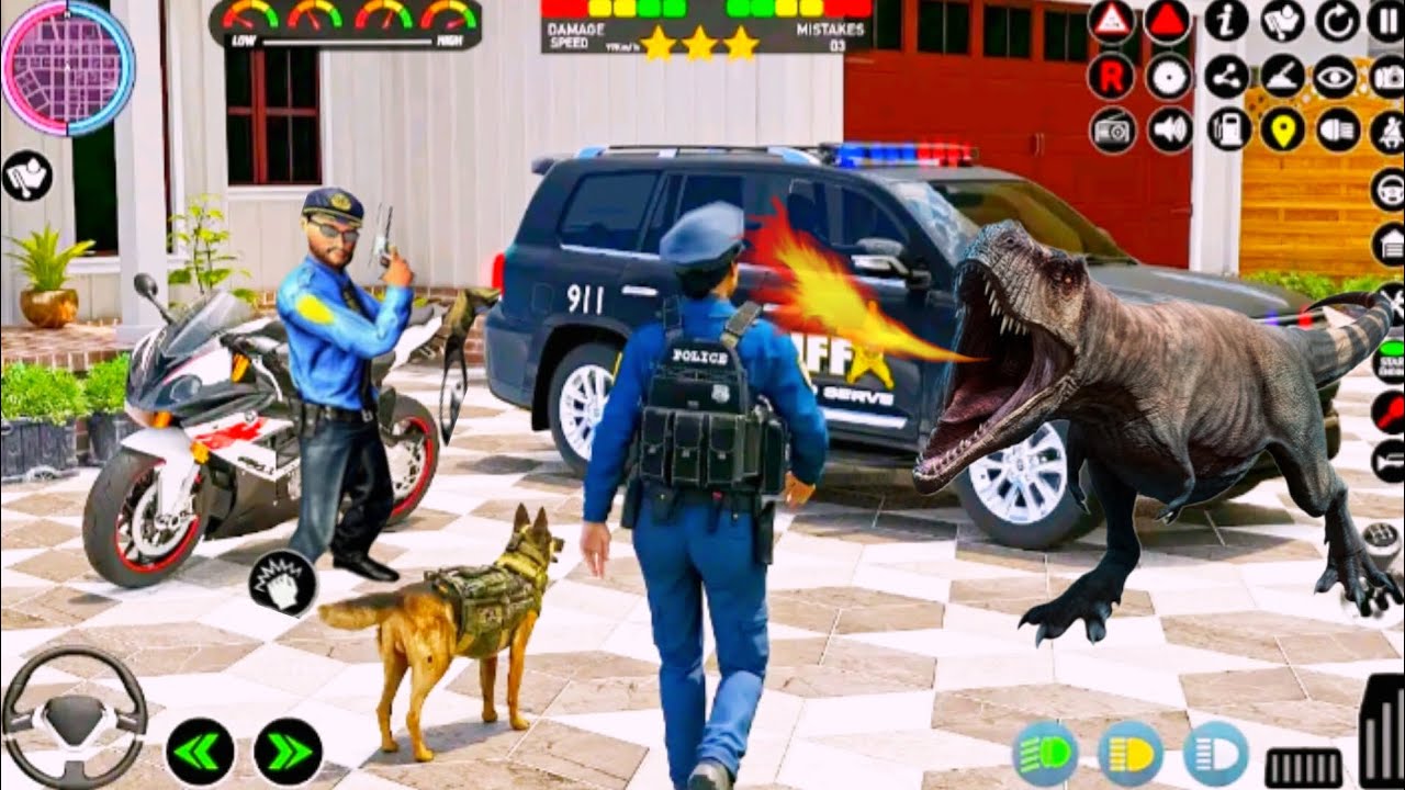 City Police Car Chase Game 3D - Andriod GamePlay - YouTube