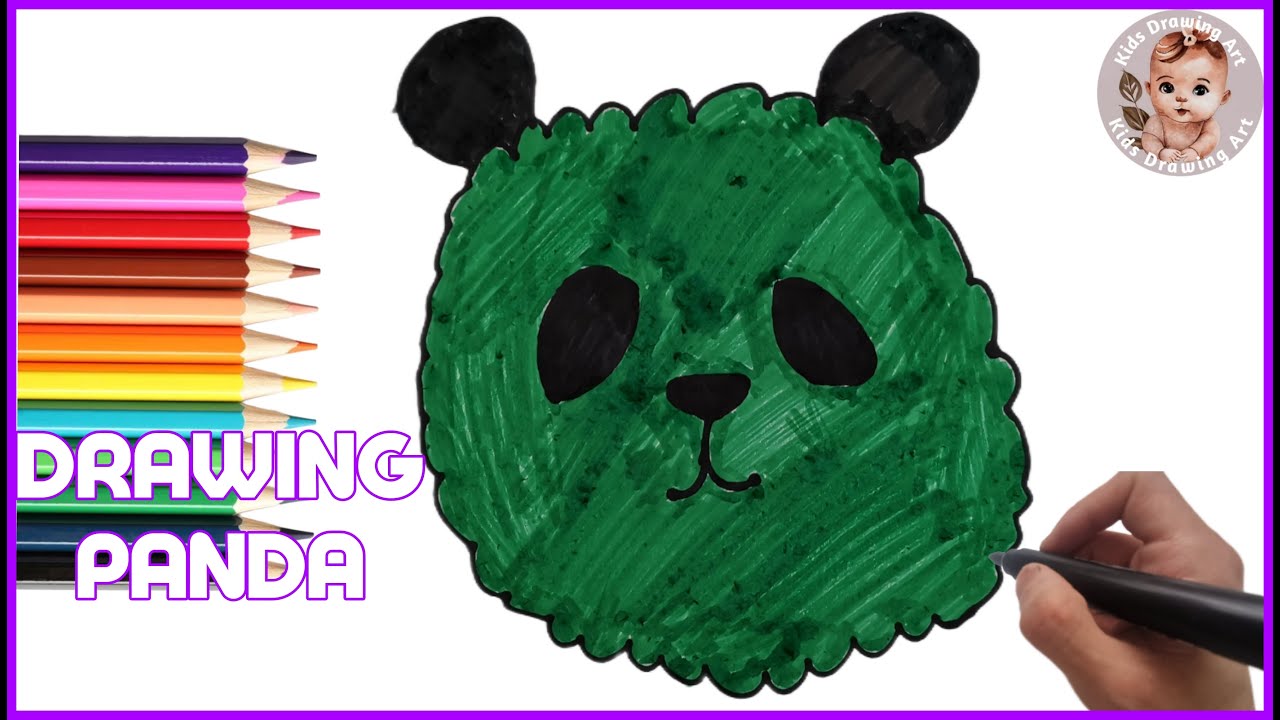 How To Draw Panda | Panda drawing (Step By Step) pt 2 - YouTube