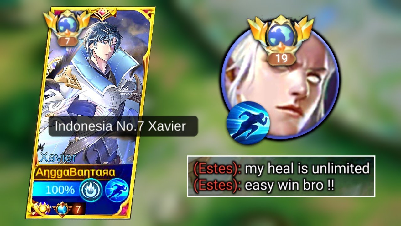 HOW TO COUNTER HEAL ESTES WITH HERO XAVIER | XAVIER BROKEN BUILD ...