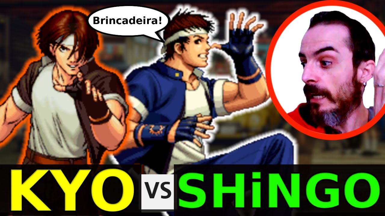 KYO VS SHINGO: TUDO O QUE FALAM EM KOF! - YouTube